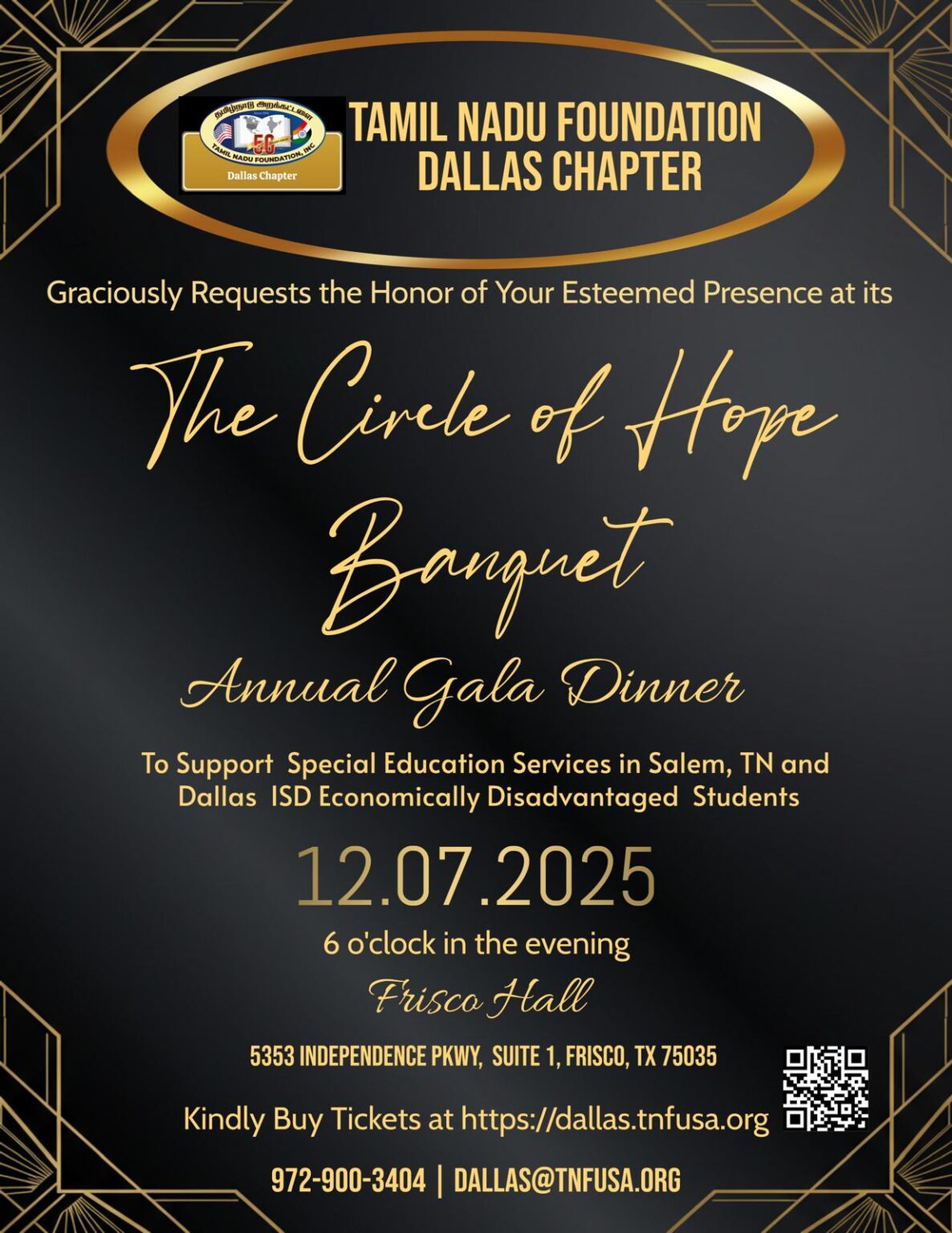 TNF Dallas 2025 Annual Event - TNF USA - Dallas, TX Chapter